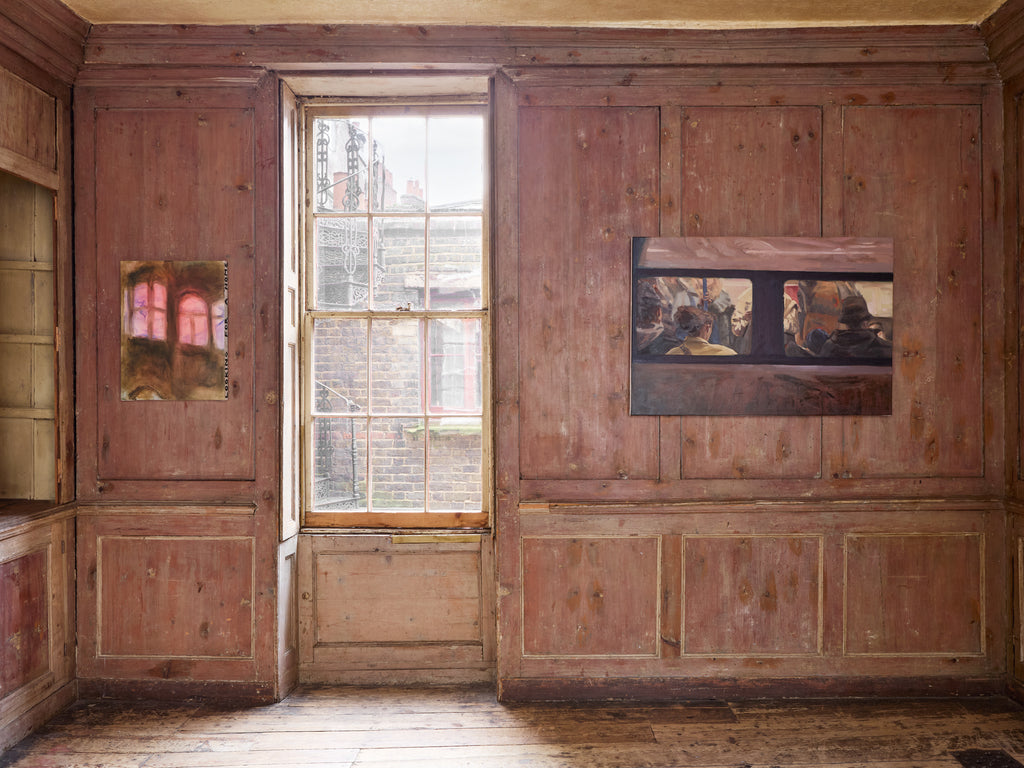 Commute by Thomas Cameron | Collect paintings from contemporary artists ...