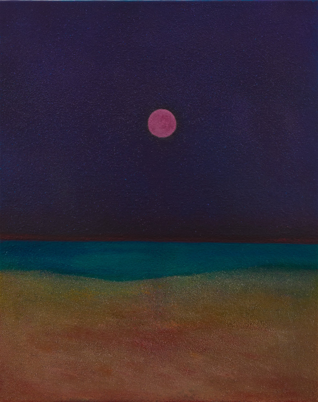 Pink Moon, painting by Richard J. Butler | Abstract Art for Sale ...