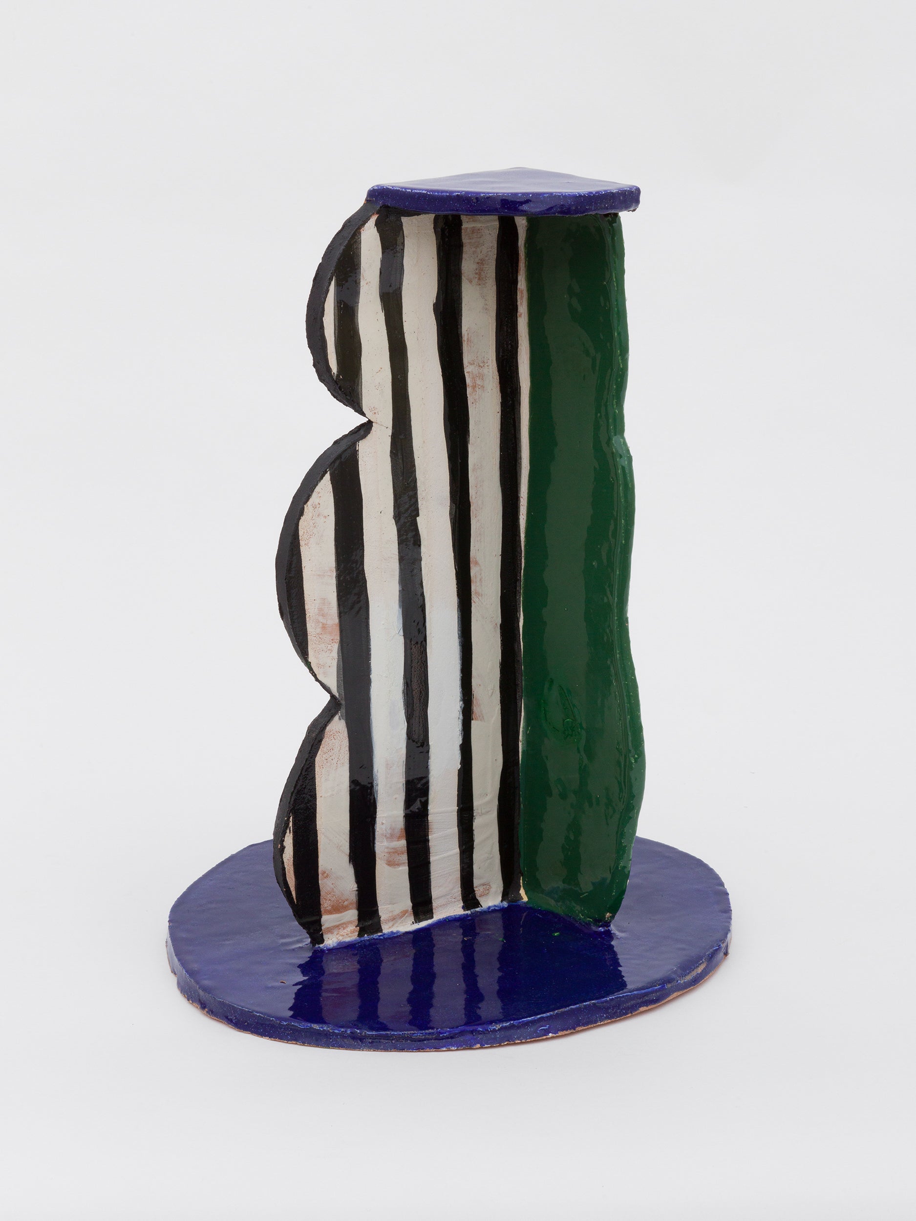 Book & Drink Table (Blue/Orange) | Ceramic Art by Francesca Anfossi ...